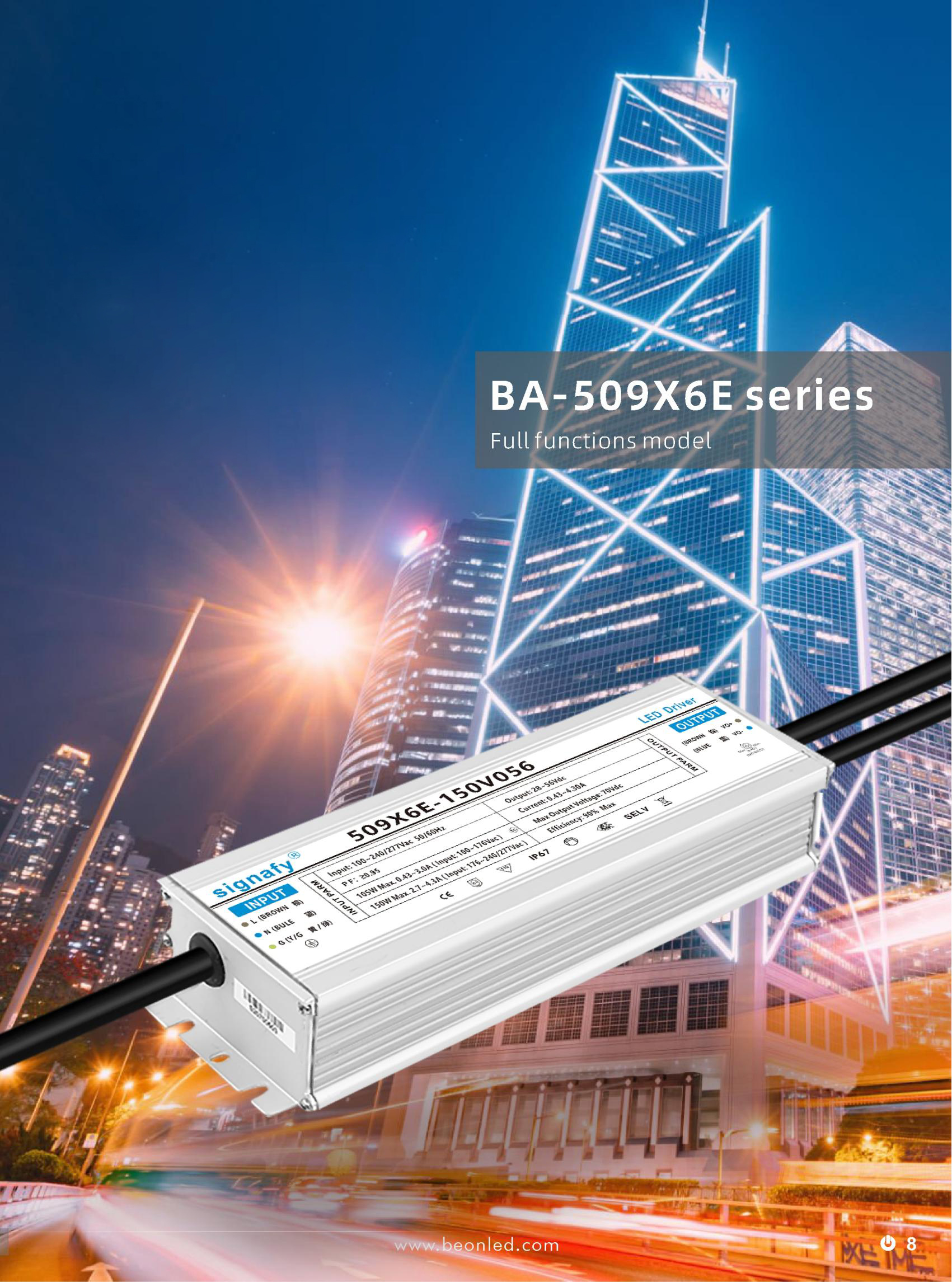 509X6E Series LED Drivers from China manufacturer - BEON LED